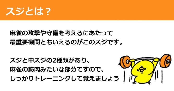 【麻雀入門：中級】スジとは？ | 豊中の健康マージャン